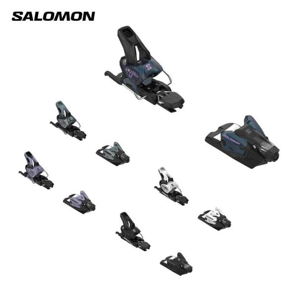 SALOMON サロモン スキービンディング■STRIVE 12 GWストライブ 12 GW品番：COLOR・L49286900+：Oil Fluid/Black/Lilac・L47850100+：Trooper Met./Black/Fl...