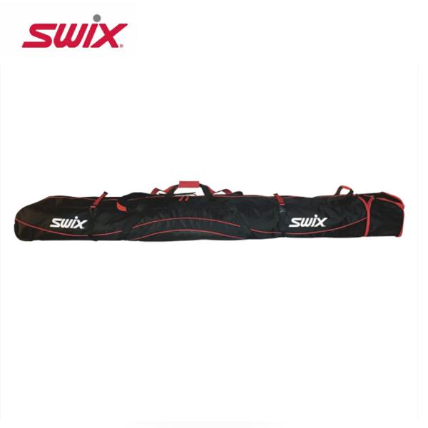 【発売日：2026年11月30日】SWIX スウィックス  スキーバッグ■SW27-25 ダブルスキーバッグ ウィール付き素材1680D デニールポリエステルサイズ（cm）・Ｗ37×Ｈ50×Ｄ20cm（37L）・長さ：215cm※メーカー企...
