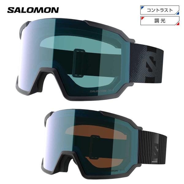サロモン SALOMON スキーゴーグル■S/VIEW 3 PHOTO/エス/ヴュー 3フォト■品番・カラー・レンズ・可視光線透過率■L47920100・Ebony・Photo ML BlueCat.1-3・12-52％■L49307400...