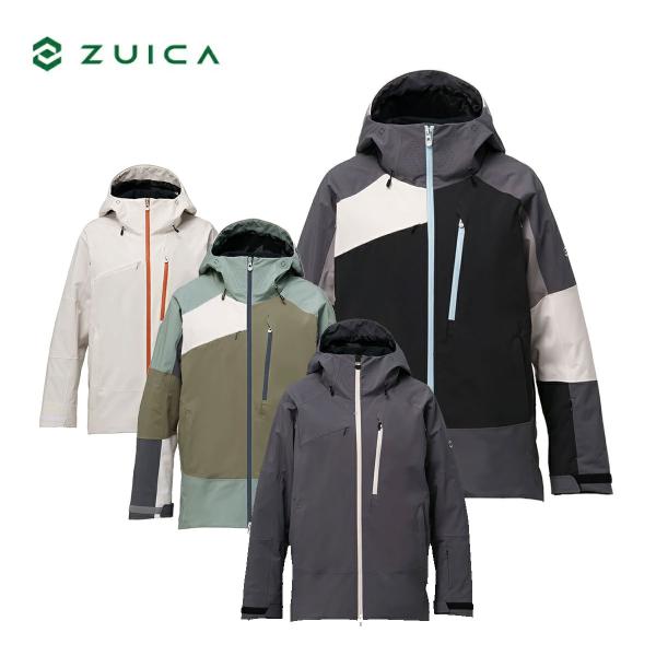 【発売日：2026年12月15日】ズイカ ZUICA スキーウェア ジャケット メンズ■ZAM26OT09CubeLine Shell Jacketキューブライン シェル ジャケット素材（表）4Way ストレッチタフタ 2L（ポリエステル1...