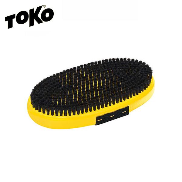 TOKOトコビッグブラシ馬毛ストラップ付きで持ちやすく作業効率が高いビックサイズなハンドブラシ。馬毛はナイロン仕上後の最終仕上用として使用します。また100%フッ素ワックスを塗る前の滑走面ブラッシング用としてもよく使用します。