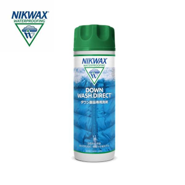 NIKWAX ニクワックス■ダウンウォッシュダイレクト / EBE1K1洗剤(ダウン専用)容量:300ミリリットル撥水ダウン・通常のダウン両方に対応。羽毛に必要な油分を残したまま、表生地の汚れまでパワフルな洗浄力で除去。※手洗いが可能なウエ...