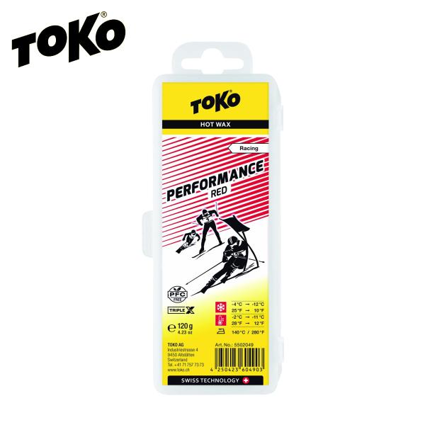 TOKO トコ ワックス■Racing Performance レッド 120g / 5502049Anwendung und Eigenschaften一般的な雪や中温の条件のための広い用途優れた滑り性を実現するトリブロック技術高度な持続...