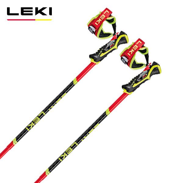LEKI レキ スキーポール・ストック■VENOM SL 3Dベノム SL 3D品番652 676821カラーブライトレッドサイズ110cm/115cm/120cm/125cm/130cmシャフトアルミ合金（HTS 6.5）/カーボン（16...
