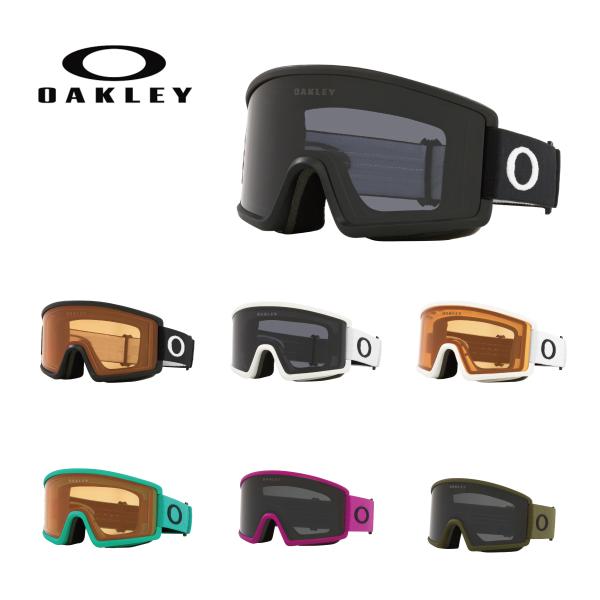 OAKLEY オークリー スキーゴーグル■TARGET LINE L　ターゲット ライン ラージ■カラー・OO7120-01:MBK/DAGRフレーム：MATTE BLACKレンズ：DARK GREY（透過率10％）・OO7120-02:M...