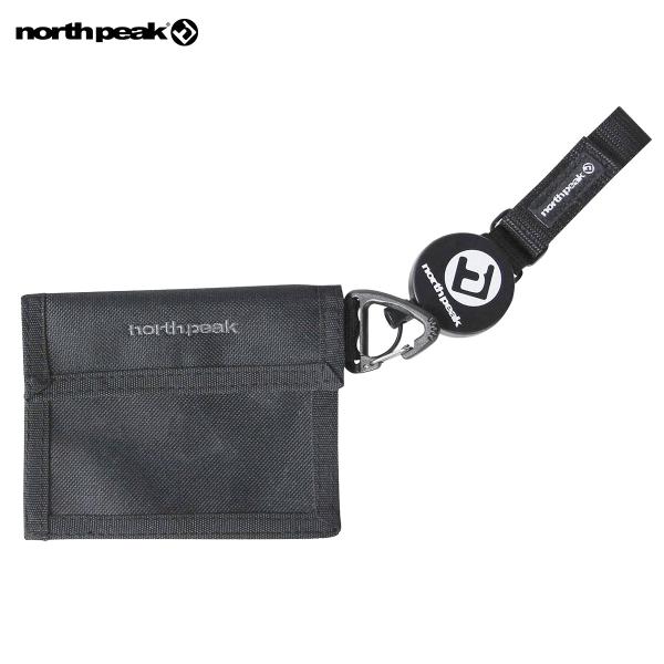 north peak ノースピーク パスケース■PASS CASE NP5400パス ケース NP5400・スタンダードなパスケース・オートリール付きCOLOR:BK
