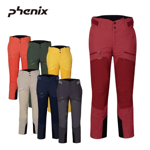 PHENIX フェニックス スキーウェア パンツ メンズ■ESM23OB11De Lorean Racing Pantsデロリアンレーシングパンツ■機能・Phenix Hollow Thermo・REPREVE・CORDURA・TOREX ...