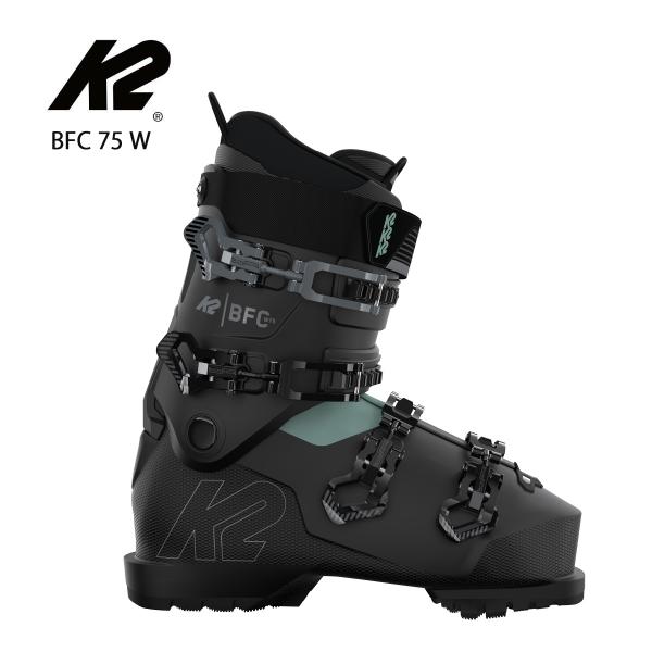 K2 ケーツー スキーブーツBFC 75 Wビーエフシー 75 WFLEX RATING75LAST WIDTH(MM)103WEIGHT(G)1690SHELL MATERIALPPCUFF MATERIALPPLINERCushfit ...