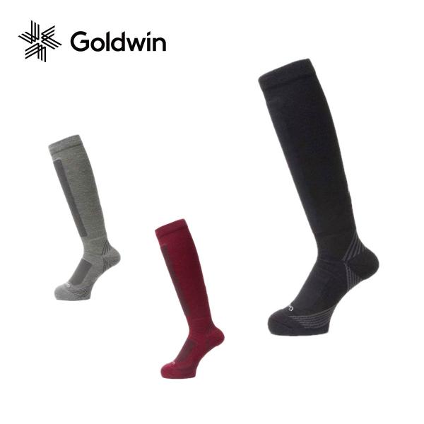 GOLDWIN ゴールドウイン スキー ソックス■GC24394Winter Support High Socks ウィンターサポート ハイソックス 素材 ・ナイロン、毛、アクリル、ポリエステル、ポリウレタン COLOR ・BK/ブラック・...