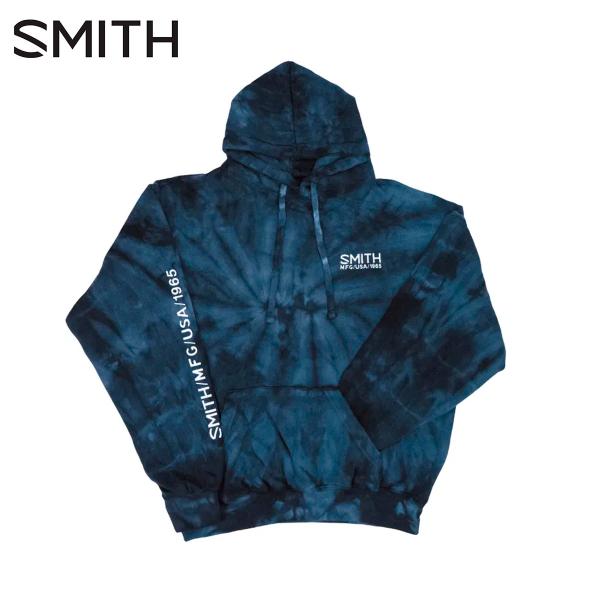 SMITH スミス スキー スウェット メンズ レディース■ESSENTIA LHOODIE素材・裏起毛・ポリエステル20％・コットン80％職人によって一つ一つTieDyeに染められたフーディーCOLOR・BlackSIZEM,L,XL■特...