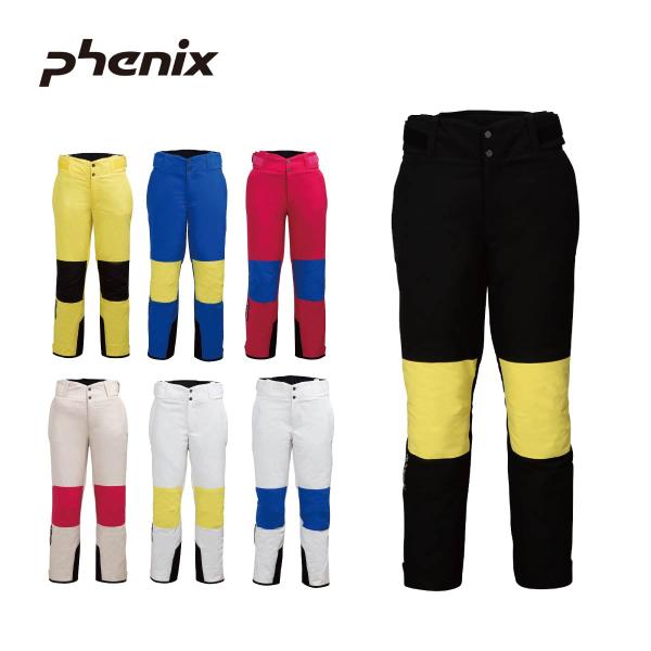 PHENIX フェニックス スキーウェア パンツ メンズ レディース■PSM24OB01 Phenix Team Multi Block Pants　フェニックスチームマルチブロックパンツ耐水圧：20000mm素材・4WAYストレッチオック...