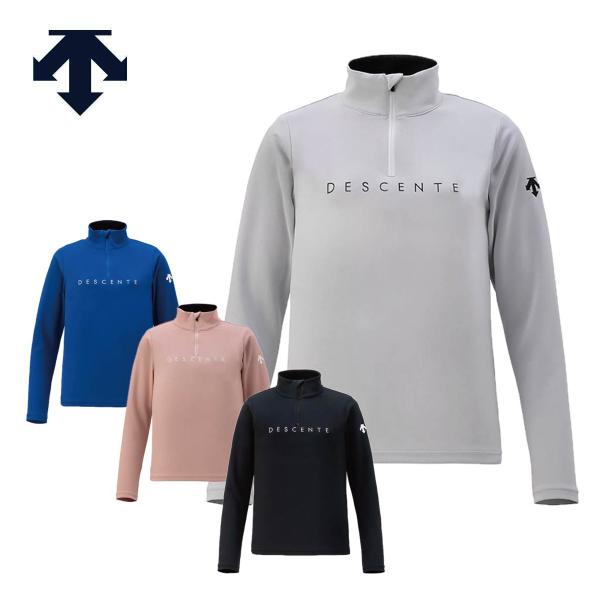 DESCENTE デサント スキーウェア■DW4FLT60JJUNIOR T-NECK ジュニア ティーネック素材・表地：ヒートナビダブルフェイス ポリエステ ル100%COLOR・WH01/LWT・BL02/NBL・PK02/BPK・BK...