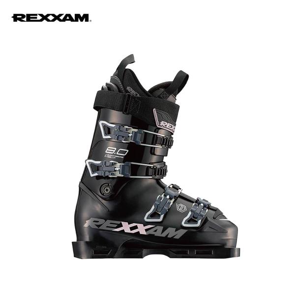 REXXAM レクザム スキーブーツ■XX 8.0フレックス（硬さ）：90ラスト（幅）：AUTO FIT-M/96-102mmCOLOR・BLACKSIZE・220-285SHELL・PO/TPUFORWARD LEAN ANGLE・14....