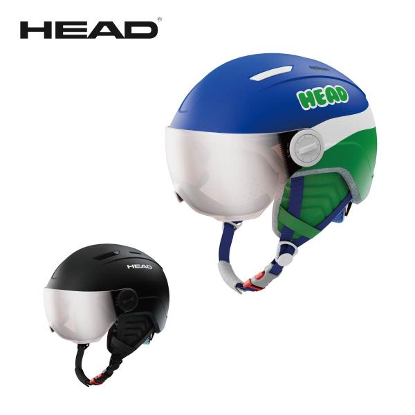 HEAD ヘッド スキー ヘルメット キッズ ジュニア■MOJO Visor328224カラー■blue/green■blackサイズXXS〔47-51cm〕XS/S〔52-56cm〕■PRODUCTFEATURESインモールド・テクノロジ...