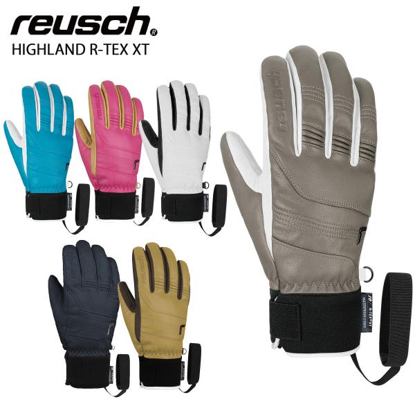 REUSCH ロイシュ スキーグローブ■HIGHLAND R-TEX XT保温性も高く、防水性も兼ね備えた耐久性のあるフルレザースタイル。・EXTRA WARM:暖かいグローブ。・WATERPROOF:防水性の高いグローブ。・BREATHA...