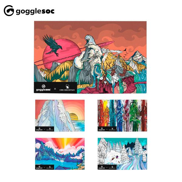 gogglesocゴーグルソックスキーゴーグルゴーグルクリーニング用クロスメンズレディース■CHRIS BENCHETLER/GPRO-BAG-B-BENCH23COLOR・SWIPE-A255/SUPER NATURAL BASECAMP...