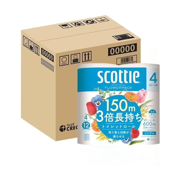 「商品情報」「主な仕様」関東エリア限定。4Rで12R分の長さ。取換の手間が減り収納もコンパクト。香り付きブラント名: スコッティメーカー名: 日本製紙クレシア原産国名: 日本