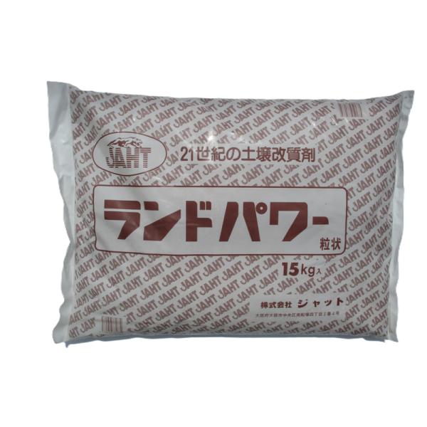 ランドパワーの使用量（10ａ当たり）◇果樹類　5袋　表面施用（バラマキ後、土と混和すると効果が早く出ます。）◇茶樹　4〜5袋　表面施用（バラマキ後、土と混和すると効果が早く出ます。）◇露地作物　3〜5袋　元肥と一緒に施用◇施設園芸　5〜8袋...