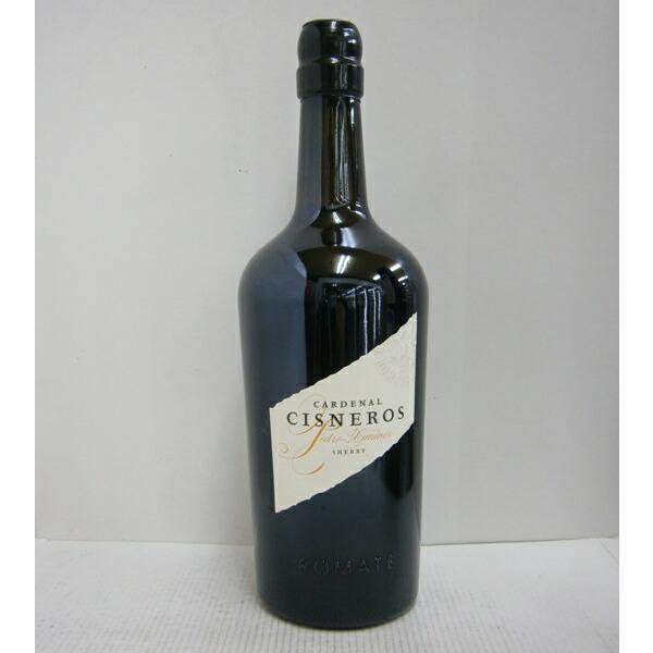 ロマテ ペドロヒメネス カーディナルシスネロス 正規 18% 750ml シェリー酒 スペインROMATE PEDRO XIMENEZ Cardenal Cisneros