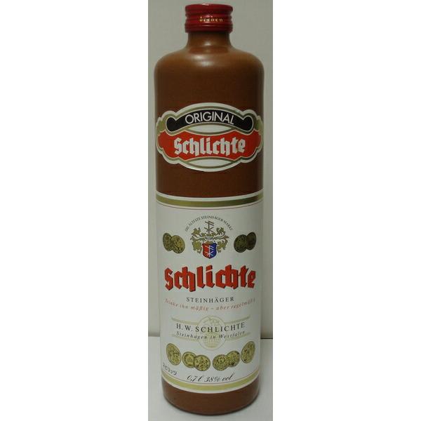 シュリヒテ シュタインヘイガー 並行 38% 700ml ドイツ ジンSCHLICHTE STEINHAGER