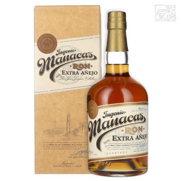 マナカスラム エキストラアネホ 正規 38% 700ml ラム酒MANACAS RON EXTRA ANEJO