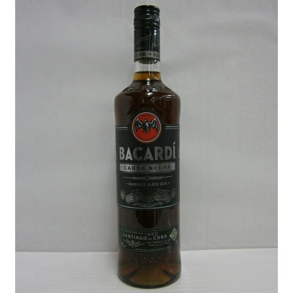 バカルディ ブラック 正規 40% 750ml ラム酒BACARDI BLACK