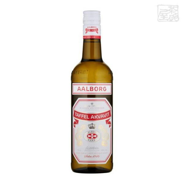 オールボー タッフェル アクアヴィット 45% 700ml 並行 デンマークAALBORG TAFFEL AQUAVIT