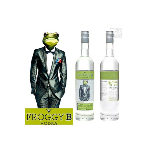 フロギー B ウォッカ 正規 40％ 700ml フレンチウオッカフランス産オーガニックウォッカ