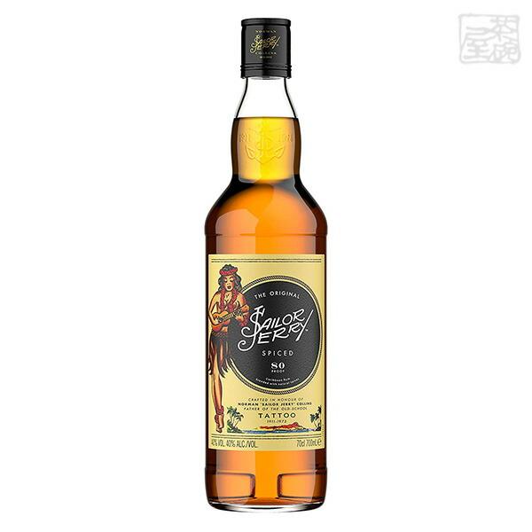 セイラージェリー スパイスドラム 正規 40% 700mlSAILOR JERY SPICED RUM