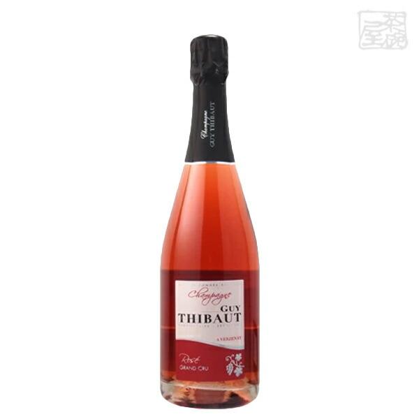 ギチボー（ギ・チボー） ロゼ ブリュット グランクリュ 正規 12% 750ml シャンパーニュ ロゼ 泡CHAMPAGNE GUY THIBAUT ROSE BRUT GRAND CRU