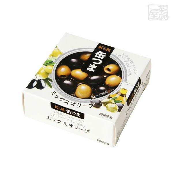 缶つま ミックスオリーブ 60g 缶詰 おつまみバルの定番オリーブ