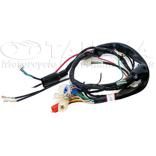 【補修部品】田中商会12Vエンジン用メインハーネス（シャリー用）左側集中スイッチ用（９Pカプラー）補修パーツに最適です。カプラー接続になっている箇所がありますので、結線処理が必要な場合がございます。【セット内容】メインハーネス・配線図※スタ...