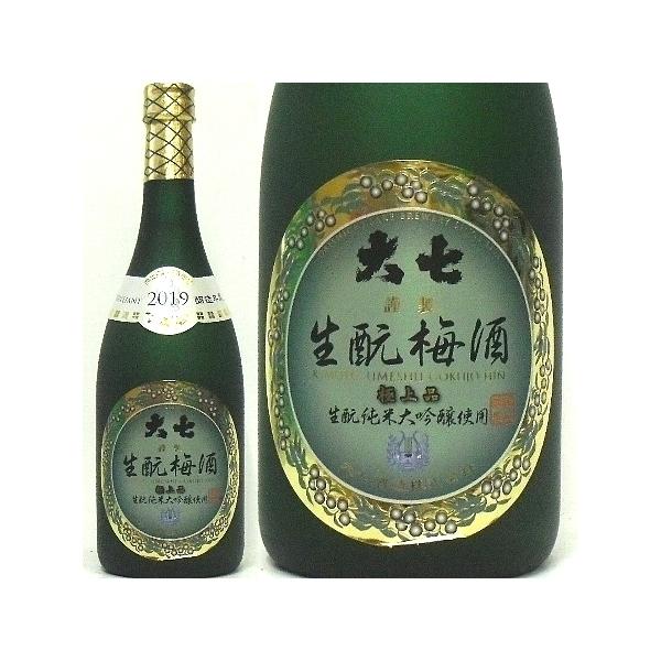 ● 大七、生もと梅酒＜極上品＞ 720ml大七が総力を傾注した至高の梅酒です。梅は陽光を浴びてほんのり紅色が差した、稀少な紀州産南高梅の４L以上という超特大最高級品を用い、お酒には国内外で数々の受賞歴に輝く、伝家の生もと純米大吟醸「箕輪門」...