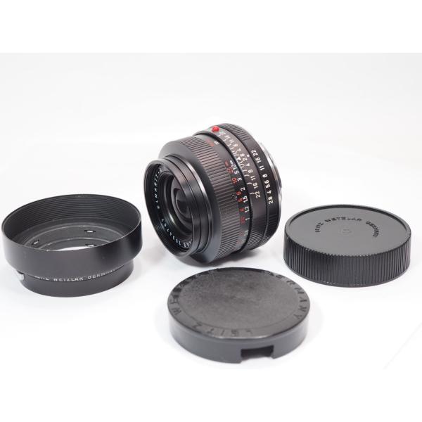 ■商品名：LEICA ELMARIT-R 35ｍｍF2.8 1カム 14161 純正フード付 ライカ エルマリート レンズ [管LE7551■商品状態：■外観:薄いスレ少し、目立つ傷無く綺麗■光学：ライトで見れば分かるレベルの前玉周辺に　　...