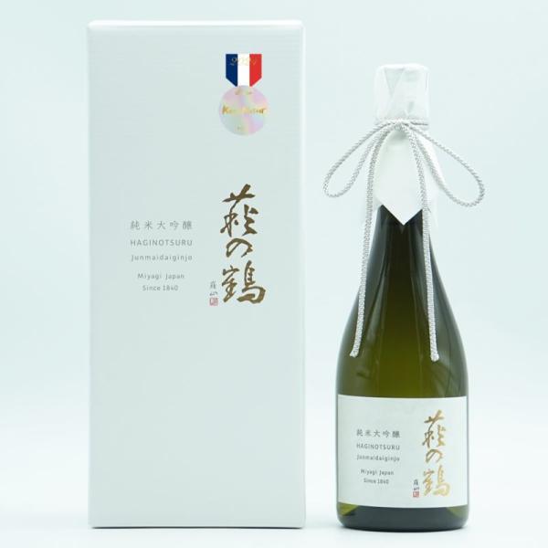 フランスで開催された「Kura Master2024」にて、プラチナ賞を受賞！（全出品数1,223点のうち、134点がプラチナ賞に選ばれました。）「萩の鶴」の販売店限定酒！鑑評会出品用に毎年少量のみ、極寒期に手作業で仕込まれる純米大吟醸。熟...