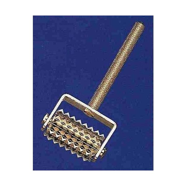 子どもからお年寄りまでお使いいただけるローラー鍼小児鍼・皮膚鍼色:金メッキ長さ：68mm幅：24mmФ14mm