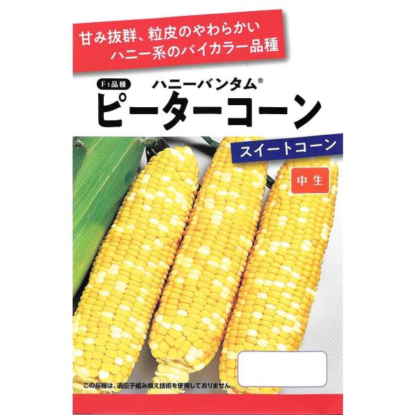 小袋200粒入り。甘い！なんと言っても丈夫で育てやすい！※郵便でのお届けです。※タネの郵便（第４種便）は運賃が税込￥73〜602円の範囲内です。※１kgを超えるもの、大きくて郵便で送れないものはゆうぱっく　でのお届けになります。※当社では実...