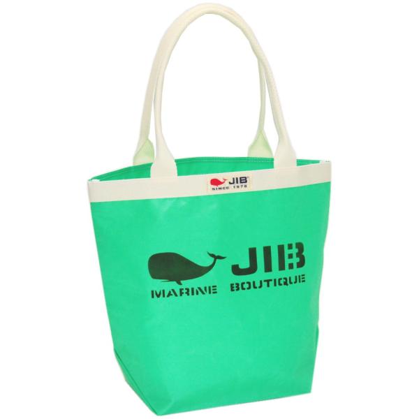 ■JIB バケツM　BKMコットンのような質感のアクリルハンドルタイプの、とっても使いやすいシンプルなトート。軽くて丈夫、そしてたっぷり入るから、エコバッグとして日々のお買い物に、またレジャーに出かけるときに重宝します。長めのハンドルで肩に...