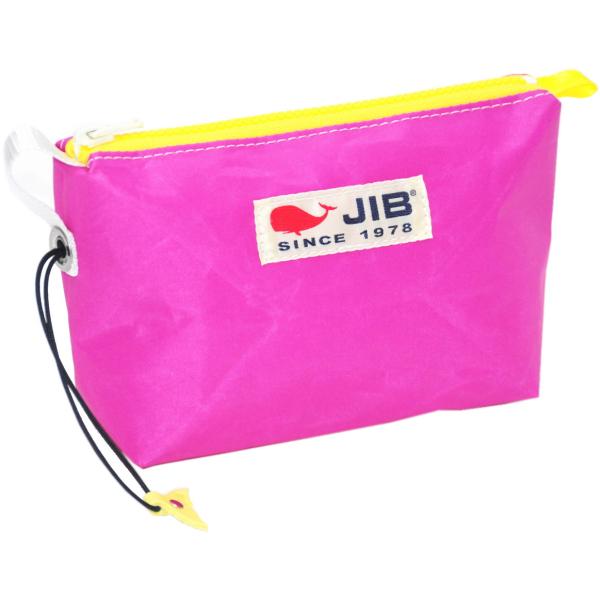 文庫本や通帳が入るサイズのコンパクトなポーチキーリング付き■JIB フィンガーポーチ（キーリング付）　FPO32定番のフィンガーポーチが刷新されて登場。着脱可能なキーリングには、しっぽチャーム付き。コスメグッズやステーショナリーを入れるのに...