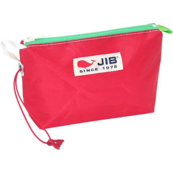 文庫本や通帳が入るサイズのコンパクトなポーチキーリング付き■JIB フィンガーポーチ（キーリング付）　FPO32定番のフィンガーポーチが刷新されて登場。着脱可能なキーリングには、しっぽチャーム付き。コスメグッズやステーショナリーを入れるのに...