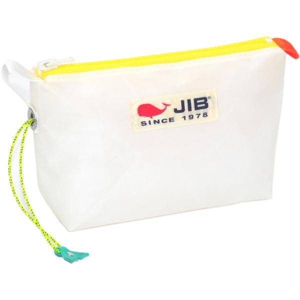 文庫本や通帳が入るサイズのコンパクトなポーチキーリング付き■JIB フィンガーポーチ（キーリング付）　FPO32定番のフィンガーポーチが刷新されて登場。着脱可能なキーリングには、しっぽチャーム付き。コスメグッズやステーショナリーを入れるのに...