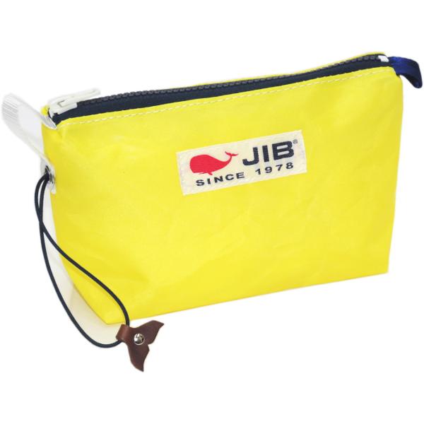 文庫本や通帳が入るサイズのコンパクトなポーチキーリング付き■JIB フィンガーポーチ（キーリング付）　FPO32定番のフィンガーポーチが刷新されて登場。着脱可能なキーリングには、しっぽチャーム付き。コスメグッズやステーショナリーを入れるのに...