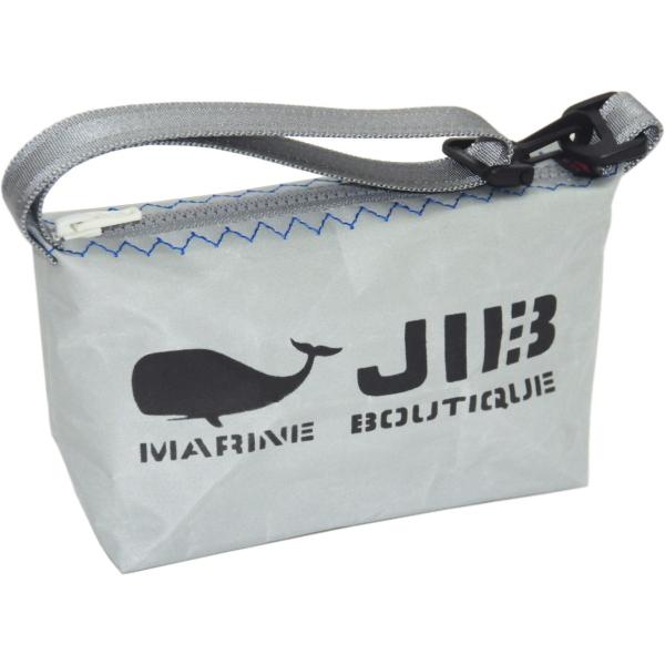 ハンドル付きのコンパクトなポーチ■JIB ハンドルポーチS　HPOSハンドルが付いたミニポーチです。ファスナー脇のジグザグミシン目がアクセント。お財布、スマホ、ハンカチ、、それだけ入れて持ち歩きたいときに重宝します。バッグインバッグとしてや...