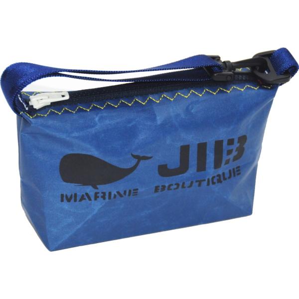 ハンドル付きのコンパクトなポーチ■JIB ハンドルポーチS　HPOSハンドルが付いたミニポーチです。ファスナー脇のジグザグミシン目がアクセント。お財布、スマホ、ハンカチ、、それだけ入れて持ち歩きたいときに重宝します。バッグインバッグとしてや...