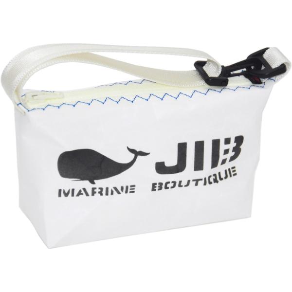 ハンドル付きのコンパクトなポーチ■JIB ハンドルポーチS　HPOSハンドルが付いたミニポーチです。ファスナー脇のジグザグミシン目がアクセント。お財布、スマホ、ハンカチ、、それだけ入れて持ち歩きたいときに重宝します。バッグインバッグとしてや...