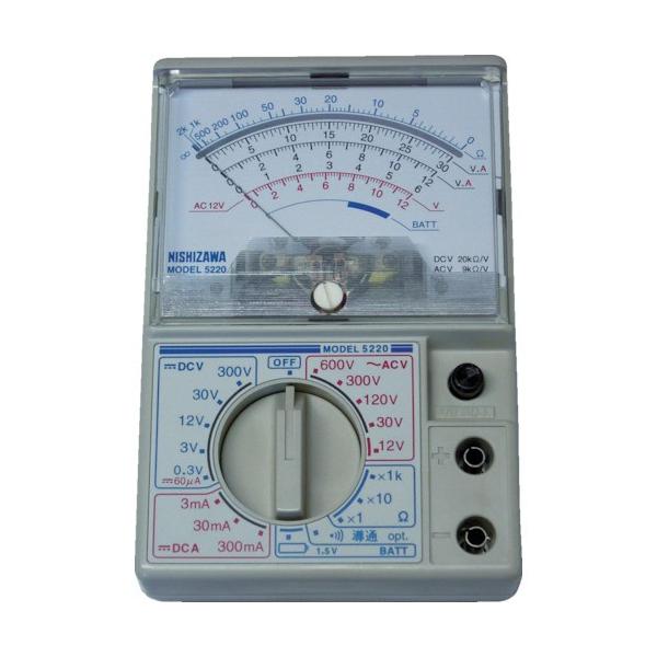 メーカー：西澤電機計器製作所   品番：1212728   電気の基礎知識を学びながら自分で組み立てられるテスタです。