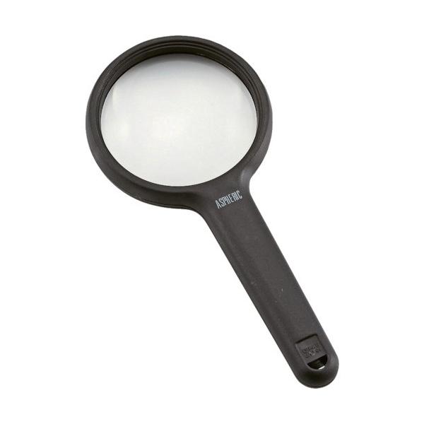 メーカー：池田レンズ工業  品番：OP-43  軽くて丈夫！強めの倍率で大変見やすい「非球面レンズ」のルーペです。倍率：3倍/レンズ径：75mm/重量：82g/アクリルレンズ製