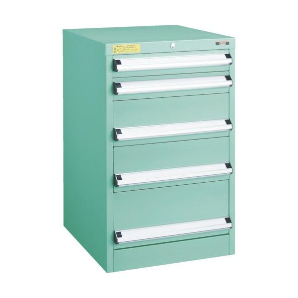 メーカー：ＴＲＵＳＣＯ   品番：VE5S-807   セーフティロック機構付のため引出しを1段開けていると安全機構が働き、他の引出しは全てロックされ開きません。　<font color=red><b>※車上渡し商品...