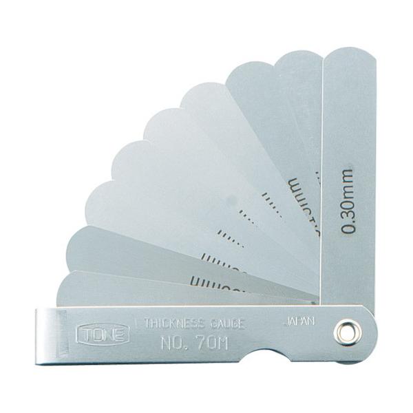 メーカー：ＴＯＮＥ　品番：70M　狭いすき間でも正確に測定できます。