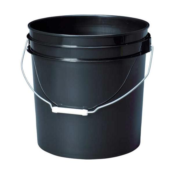 メーカー：ＤＩＣプラスチック  品番：DTN-16LS-BK  耐薬品性に優れたプラペール缶で、スチール缶と比較して軽く、ヘコミ・サビ・腐食の問題がありません。